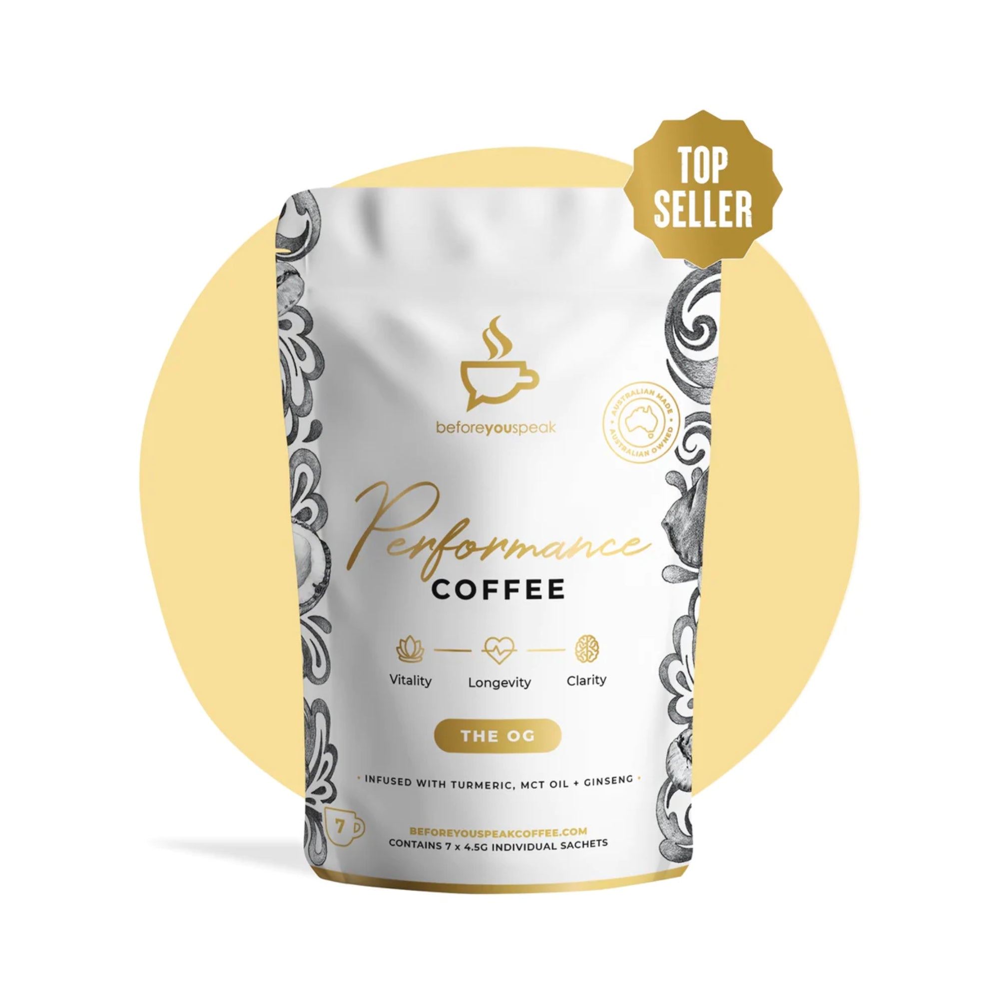 Before You Speak High Performance Coffee - Australian Sports Nutrition