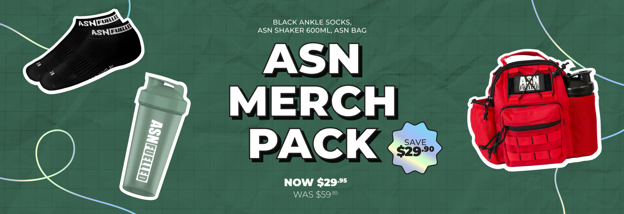 ASN Merch Pack - Australian Sports Nutrition