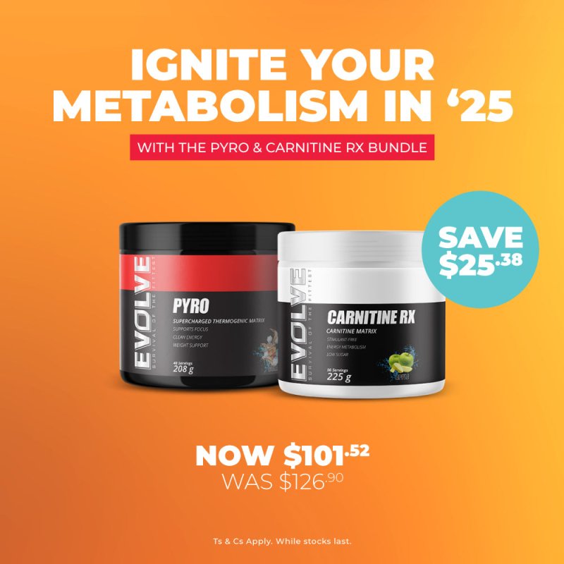 Evolve Pyro & Carnitine Bundle - Australian Sports Nutrition