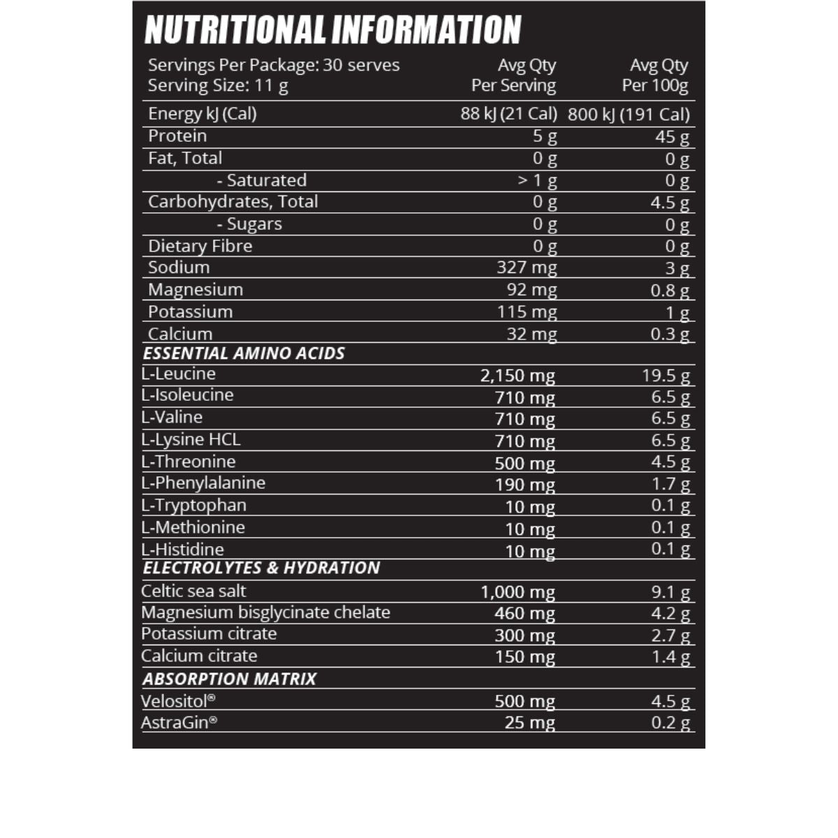 Evolve EAA - Damage Control - Australian Sports Nutrition