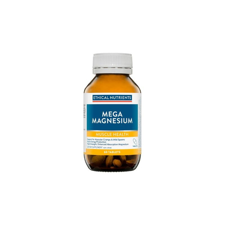Ethical Nutrients Mega Magnesium Tablet - Australian Sports Nutrition