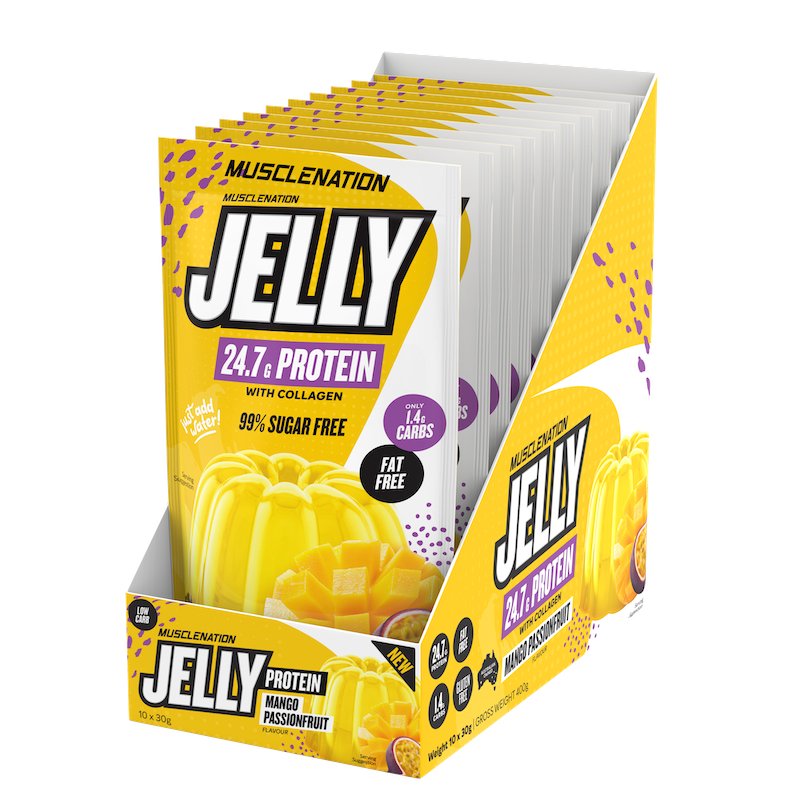 Muscle Nation Protein Jelly - Collagen 30g Sachet - Australian Sports Nutrition