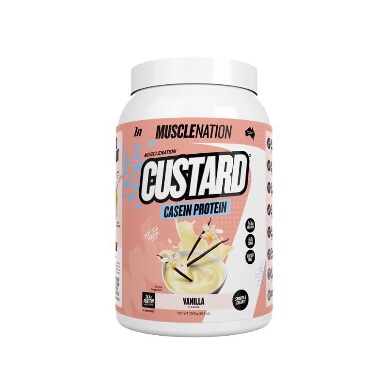 Muscle Nation Custard - Australian Sports Nutrition