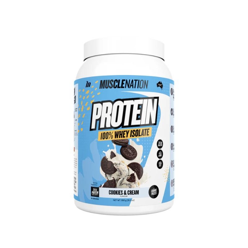 Muscle Nation Whey Protein Isolate - Australian Sports Nutrition