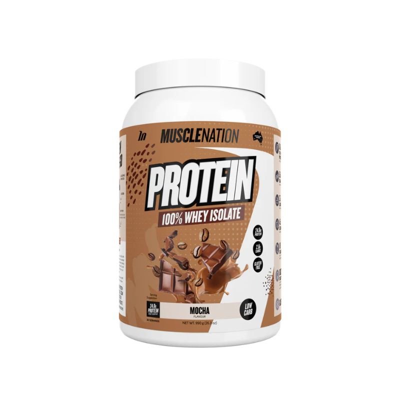 Muscle Nation Whey Protein Isolate - Australian Sports Nutrition
