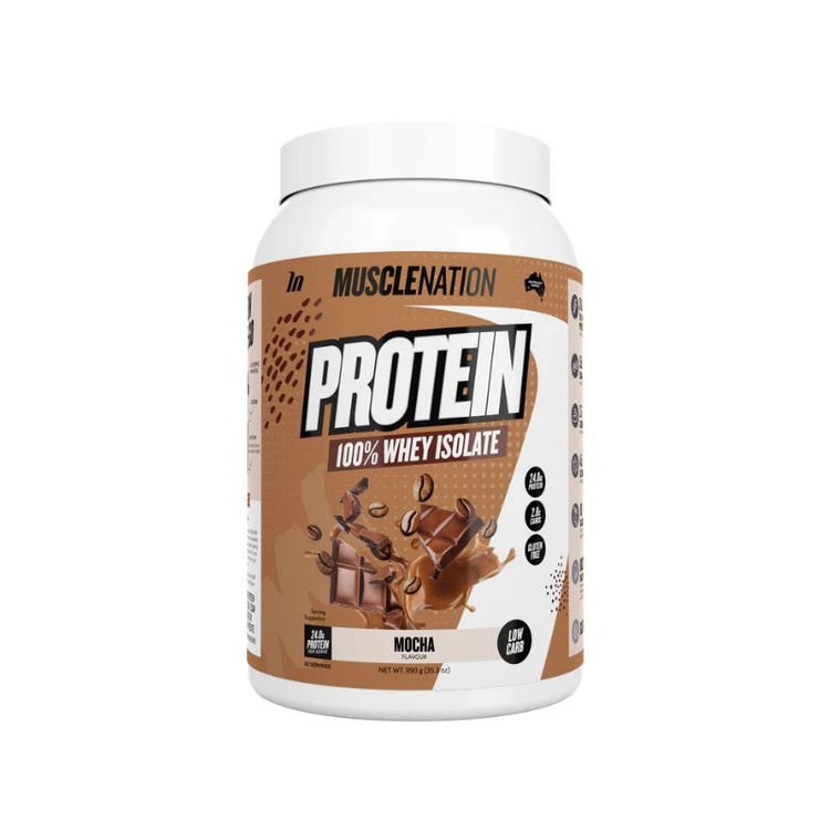 Muscle Nation Whey Protein Isolate - Australian Sports Nutrition