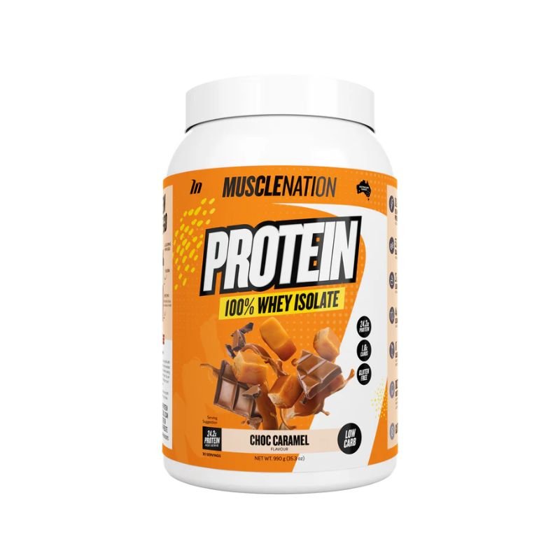 Muscle Nation Whey Protein Isolate - Australian Sports Nutrition
