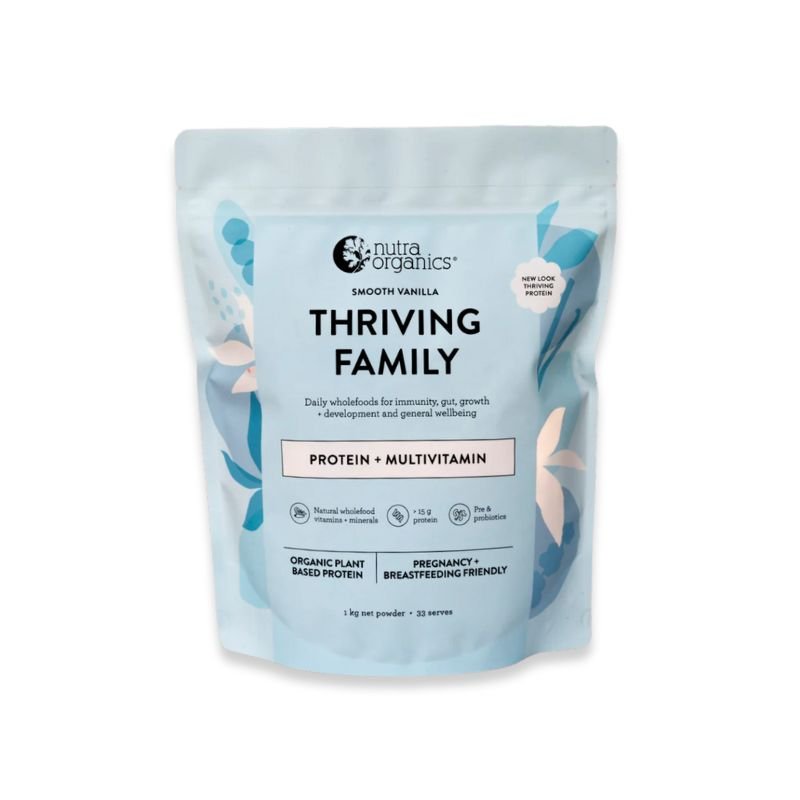 Nutra Organics Thriving Protein - Australian Sports Nutrition