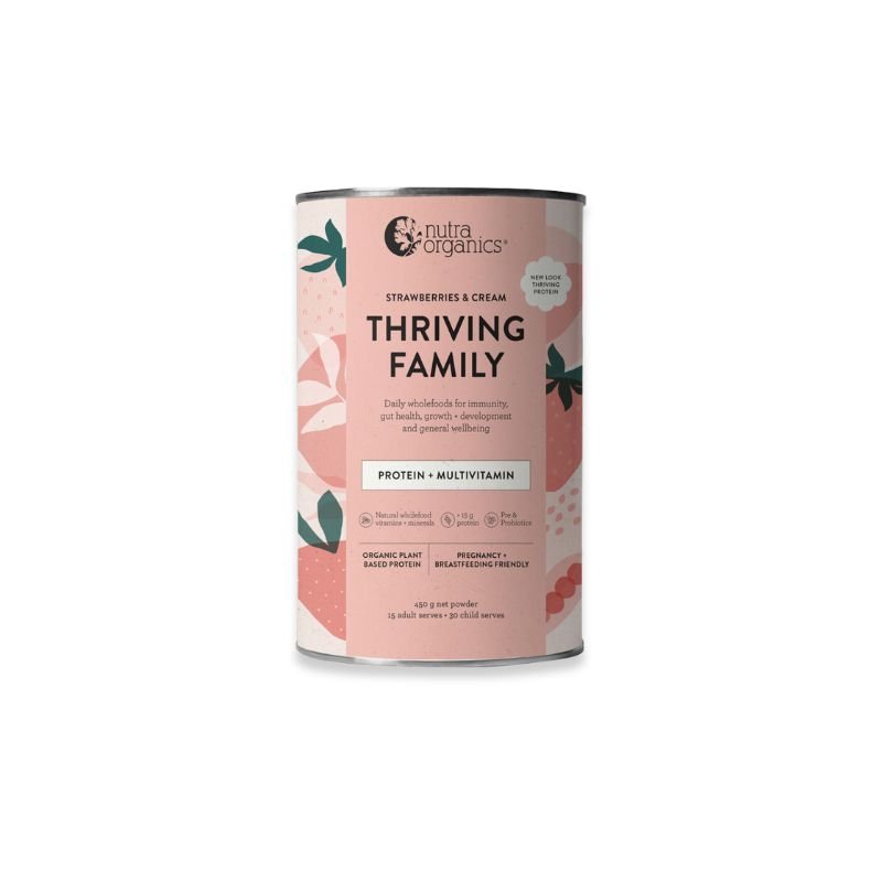 Nutra Organics Thriving Protein - Australian Sports Nutrition