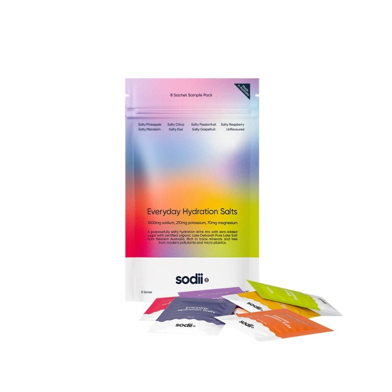 Sodii Everyday Hydration Salts Sample Pack - Australian Sports Nutrition