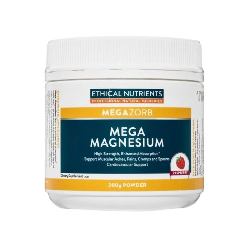 Ethical Nutrients Mega Magnesium Powder - Australian Sports Nutrition