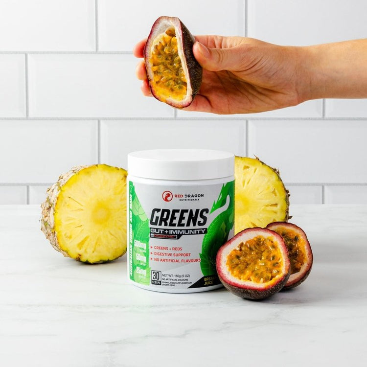 Red Dragon Greens Gut plus Immunity - Australian Sports Nutrition