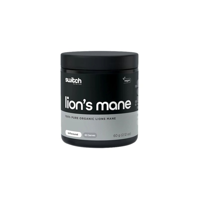 Switch Nutrition Lions Mane Powder - Australian Sports Nutrition